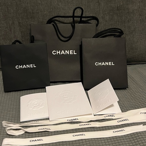 Accessories | 3 Chanel Paper Bags Package Set | Poshmark